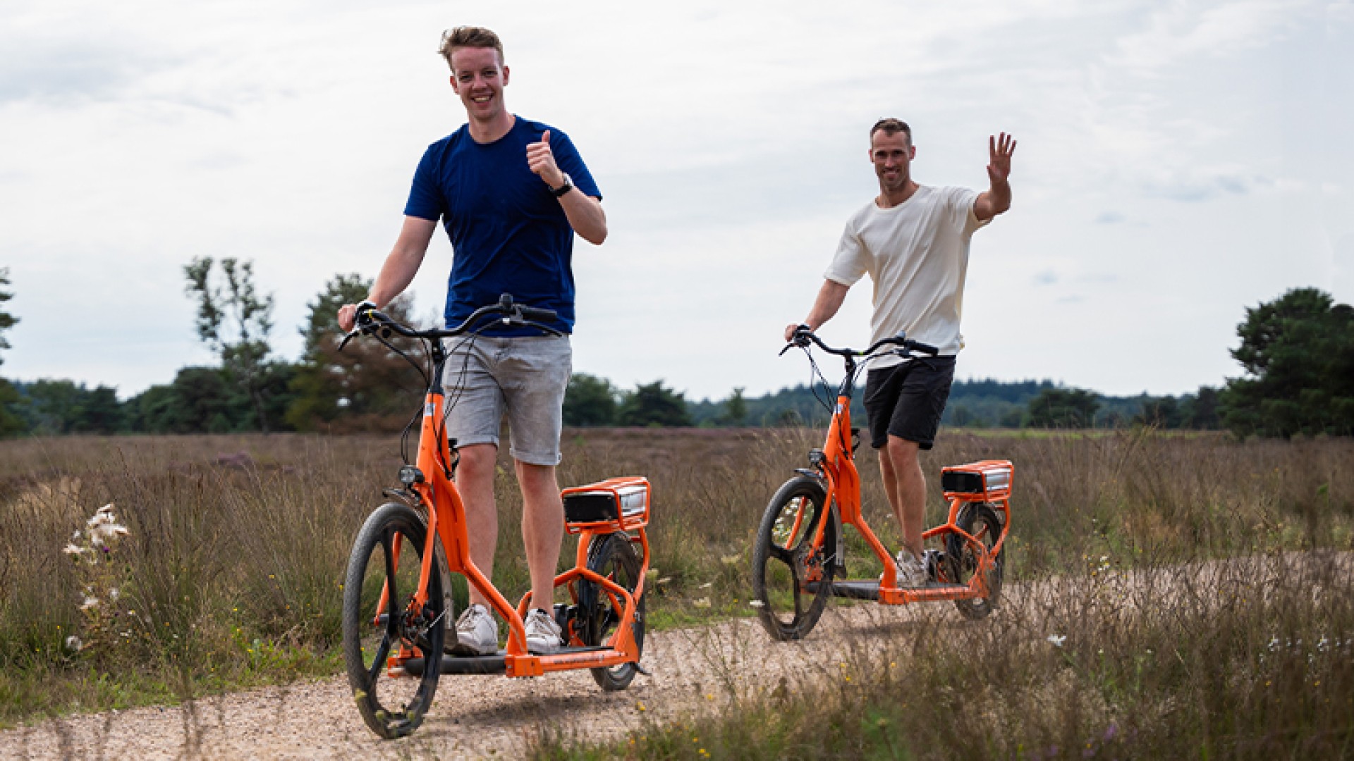 E-loopfiets op de Veluwe